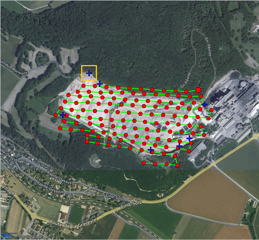 Menu View > Map View > 2D View - PIX4Dmapper